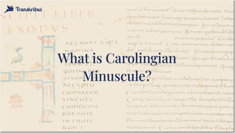 What is Carolingian Minuscule? - READ-COOP