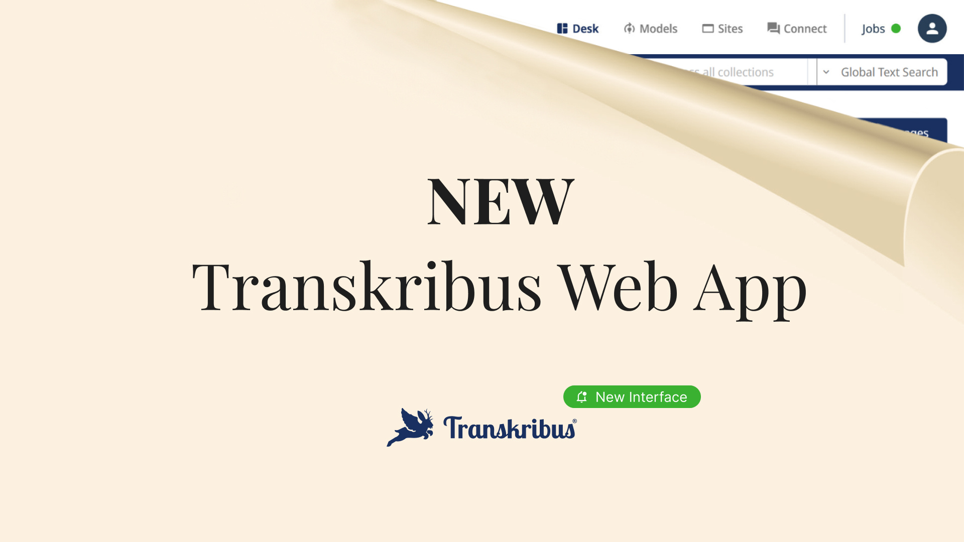 Introducing the new Transkribus web app - READ-COOP