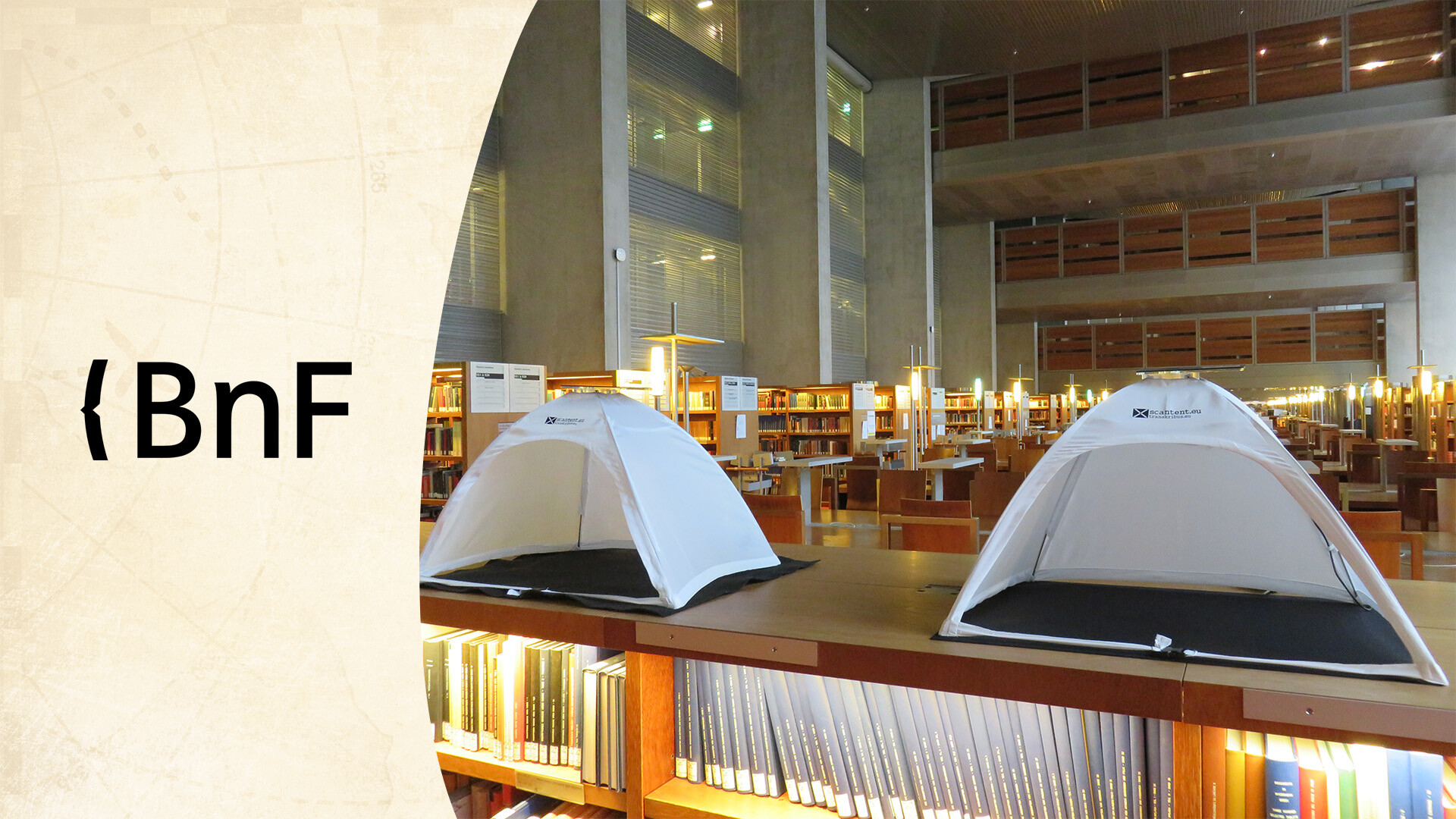 How the ScanTent revolutionised scanning at the BnF