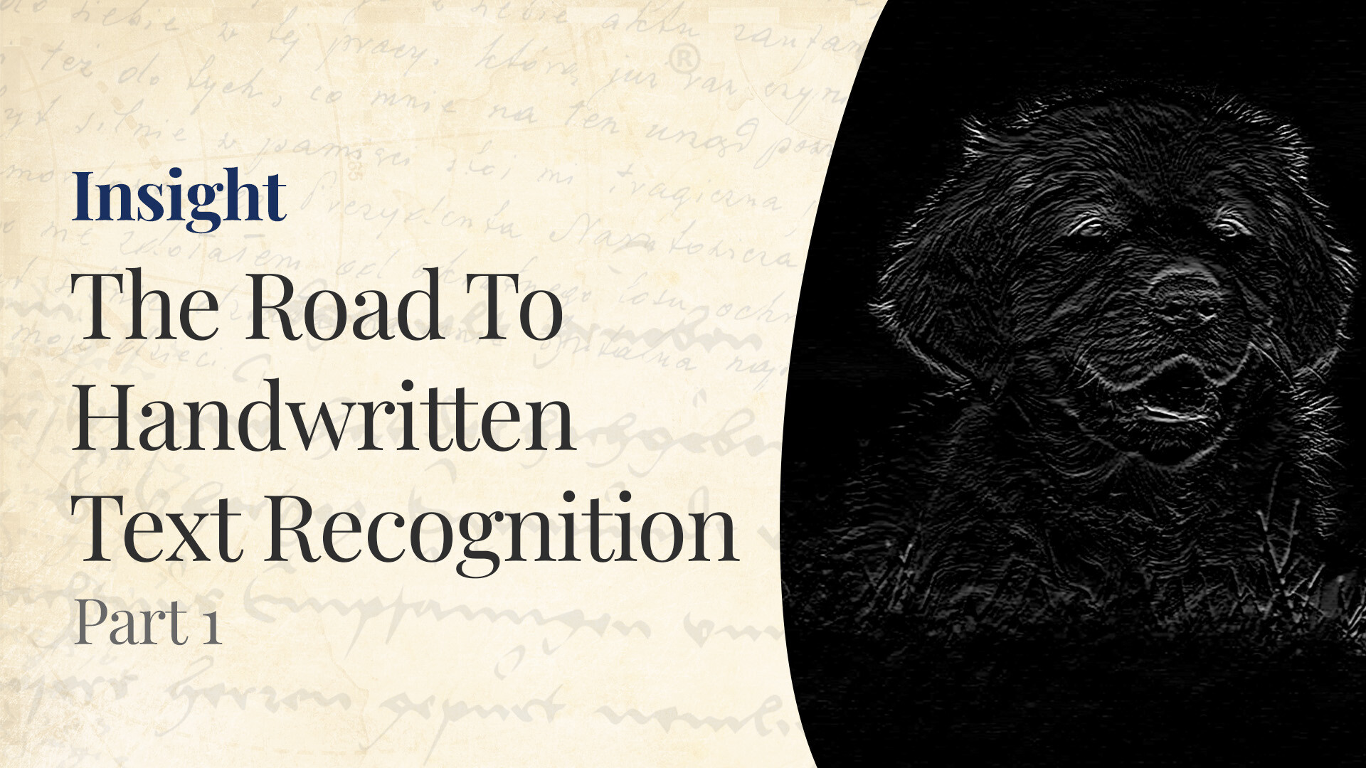 The road to Handwritten Text Recognition - Part 1 - READ-COOP