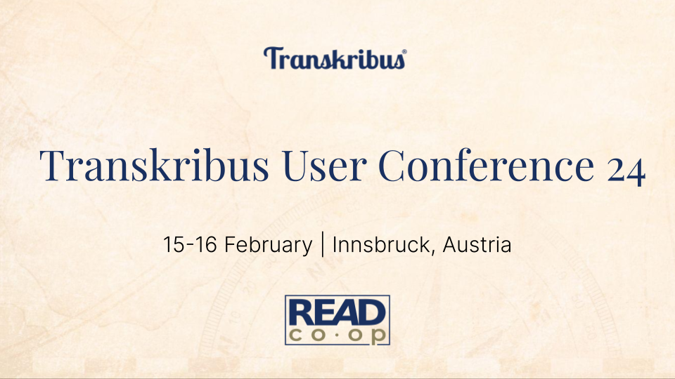 Transkribus User Conference 2024 - READ-COOP