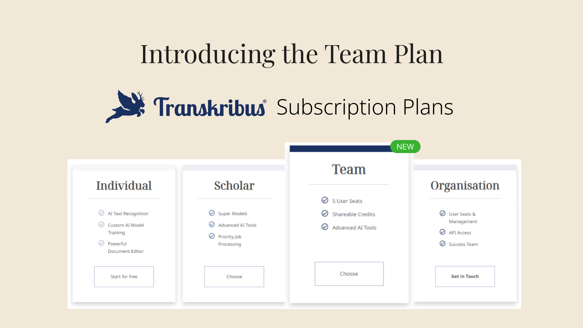 The new Team subscription plan — collaboration at its best - READ-COOP