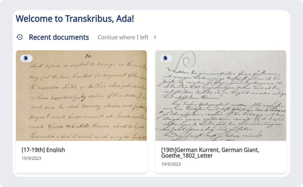 Transkribus Update - September 2023 - READ-COOP