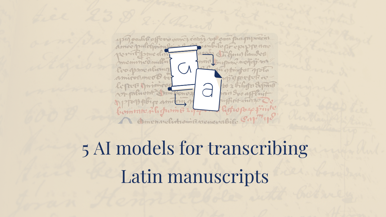 How to read Latin manuscripts with AI